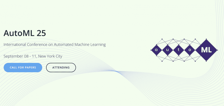 AutoML Conference 2025 — See you in New York! - AutoML-Space